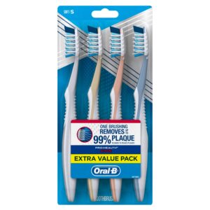 oral-b pro-health all-in-one toothbrush, 4 count 40s