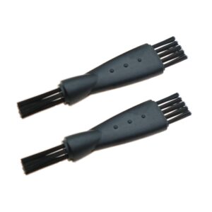 ronsit shaver razor cleaning brushes (2) - fits any shaver for remington, norelco, and wahl