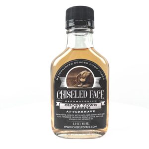 ghost town barber aftershave splash by chiseled face groomatorium - handmade, small batch, luxury grooming products