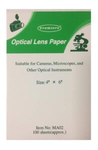 optical lens paper, 4" x 6", 100 sheets