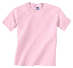 gildan toddler heavy cotton™ 5.3 oz. t-shirt 5t light pink