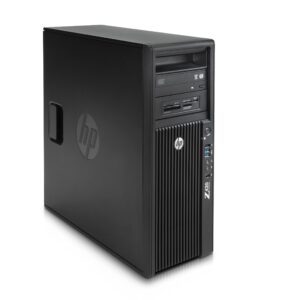 hp z420 workstation- 4 core e-1620 3.6ghz up to 3.8ghz cpu- 32gb ram- 1tb ssd + 4tb hard drive with 3 yr wnty- nvidia 4000 2gb ddrr5 graphics card- windows 10 pro - usb 3.0