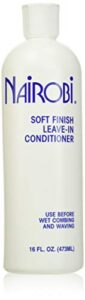 nairobi soft finish leave-in conditioner, 16 ounce