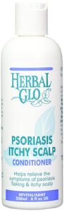 herbal glo psoriasis & itchy scalp conditioner 250 ml, 0.02 pound