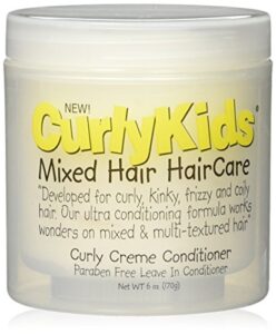 curly kids curlykids curly creme conditioner, 6 oz