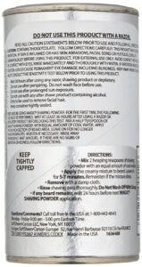 magic skin conditioning shaving powder 4.5 oz (pack of 5)