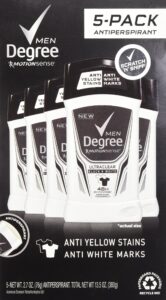 degree men adrenaline series antiperspirant & deodorant 2.7oz 5pack +1.7oz extra