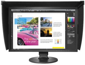 eizo cg2420-bk coloredge professional color graphics monitor 24.1" black