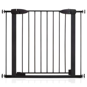 dreambaby boston magnetic auto close security gate (29.5-38 inches, black)