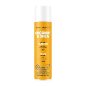 marc anthony coconut oil volume hairspray , basic, 8.8 ounce