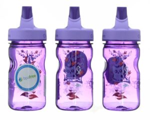 kids grip-n-gulp - variation parent (hoot purple set of 3, 3 count)