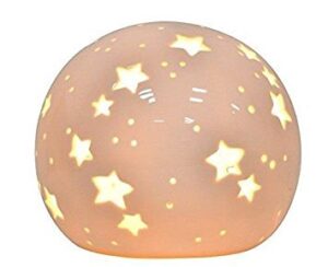 pillowfort - starry globe nightlight - pillowfor, ceramic