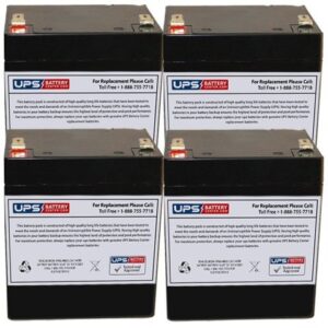 emerson-liebert gxt3 1000 ups (gxt3-1000rt120) compatible replacement battery set