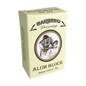 barbero alum block no.01 2.64 oz / 75 g