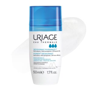 uriage power 3 clinical strength antiperspirant deodorant | long-lasting, fresh scent for sensitive skin | 24-hour protection.