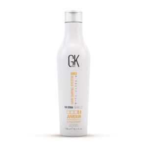 gk hair global keratin colored shield conditioner (8.11 fl oz/240ml) - deep cleansing heat thermal protection for color treated dry damaged curly frizzy hair - paraben sulfate free unisex