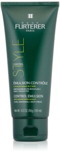 rene furterer style control emulsion, moisturizing styling cream, humidity & frizz protection, 3.3 oz.