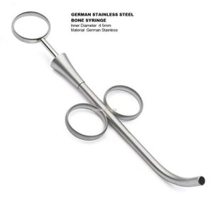 new german stainless bone graft syringe 4.5mm implant dental instruments