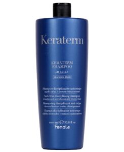 fanola keraterm hair ritual anti-frizz disciplining shampoo, 33.8 ounce