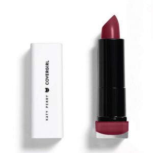 covergirl katy kat matte lipstick created by katy perry maroon meow, .12 oz (packaging may vary)