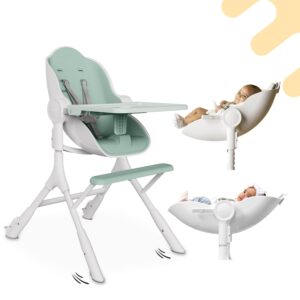 oribel cocoon high chair (slate)