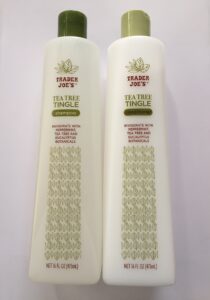 trader joe's tea tree tingle shampoo & conditioner