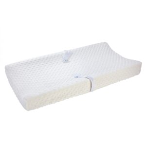 carter's changing pad cover, solid ecru, one size