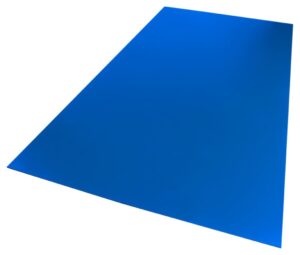 palight projectpvc 24 in. x 24 in. x .118 in. blue foam pvc