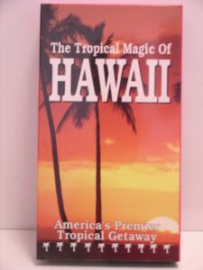 the tropical magic of hawaii----vhs video tape