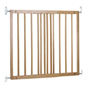 babydan multidan extending safety gate 23.9" - 40.1", beechwood