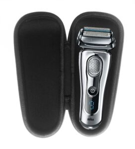 fitsand hard case compatible for braun series 9 9090cc electric shaver