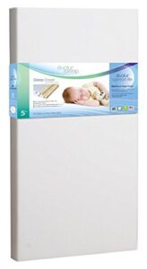 evolur sleep dual stage comfort-lite 5” foam mattress, greenguard gold certified, silver star