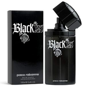 paco rabanne black xs edt spray 3.4 oz