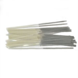 dental polishing strips polyester 4 mm fine grit (one side) 100/package