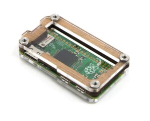 zebra zero for raspberry pi zero & zero wireless - wood gpio