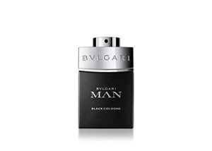 bvlgari man cologne eau de toilette spray, black, 3.4 ounce