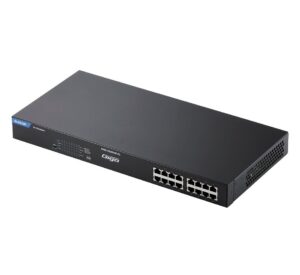 elecom switching hub gigabit 16 ports poe loop prevention function ehb-ug2b16f-pl (japan import)