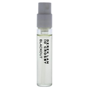 derek lam 10 crosby blackout, eau de parfum, fruity and floral scent, perfume for women, mini spray vial, 0.07 fl oz