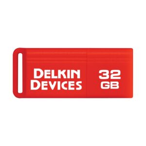 delkin pocketflash usb 3.0 flash drive, 32gb (ddusb3-32gb)