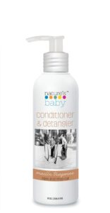 nature's baby organics conditioner & detangler, vanilla tangerine, 8 fl oz