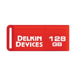 delkin pocketflash usb 3.0 flash drive, 128gb (ddusb3-128gb)