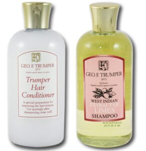 geo f trumper extract of limes shampoo and trumper hair conditioner 200ml twin set by geo f. trumper