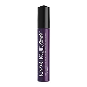 nyx professional makeup liquid suede cream lipstick - subversive socialite (wine purple)