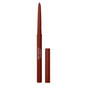 revlon colorstay lip liner with built-in sharpener, valentine's day makeup gifts for women, longwear rich colors, smooth application, 640 raisin, 0.01 oz