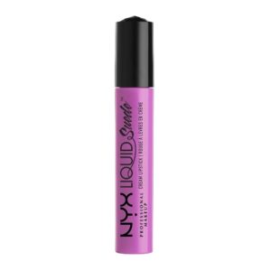 nyx professional makeup liquid suede cream lipstick - respect the pink (light fuchsia with blue undertones)