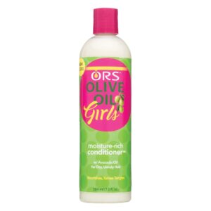 ors olive oil girls moisture-rich conditioner with avocado oil 13 ounce (pack of 1)