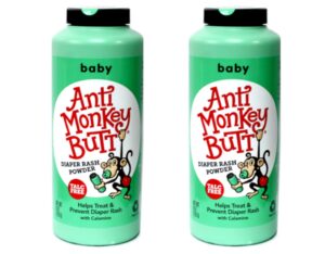 anti monkey butt baby powder 6 oz.