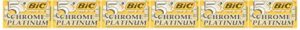 bic chrome platinum double edge razor blades - 30 ct by bic blades