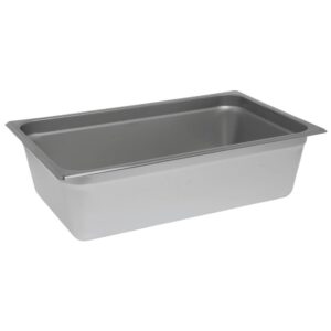 hubert steam table pan hotel pan full size stainless steel - 6" d