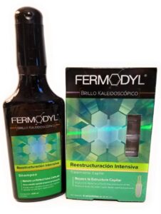 fermodyl reestructuracion intensiva (6 ampolletas) y shampoo by fermodyl